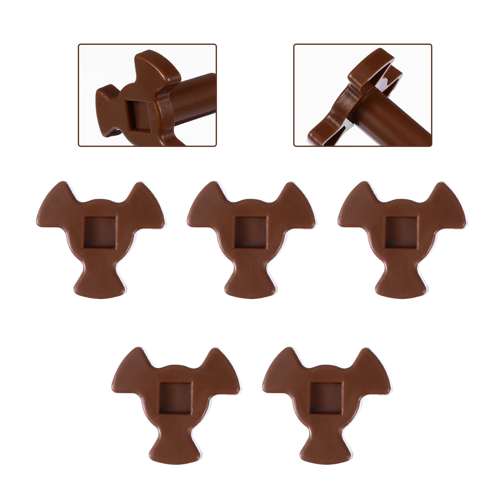 Worgeous 5Pcs Turntable Coupler Plastic Microwave Oven Part for Daily ...