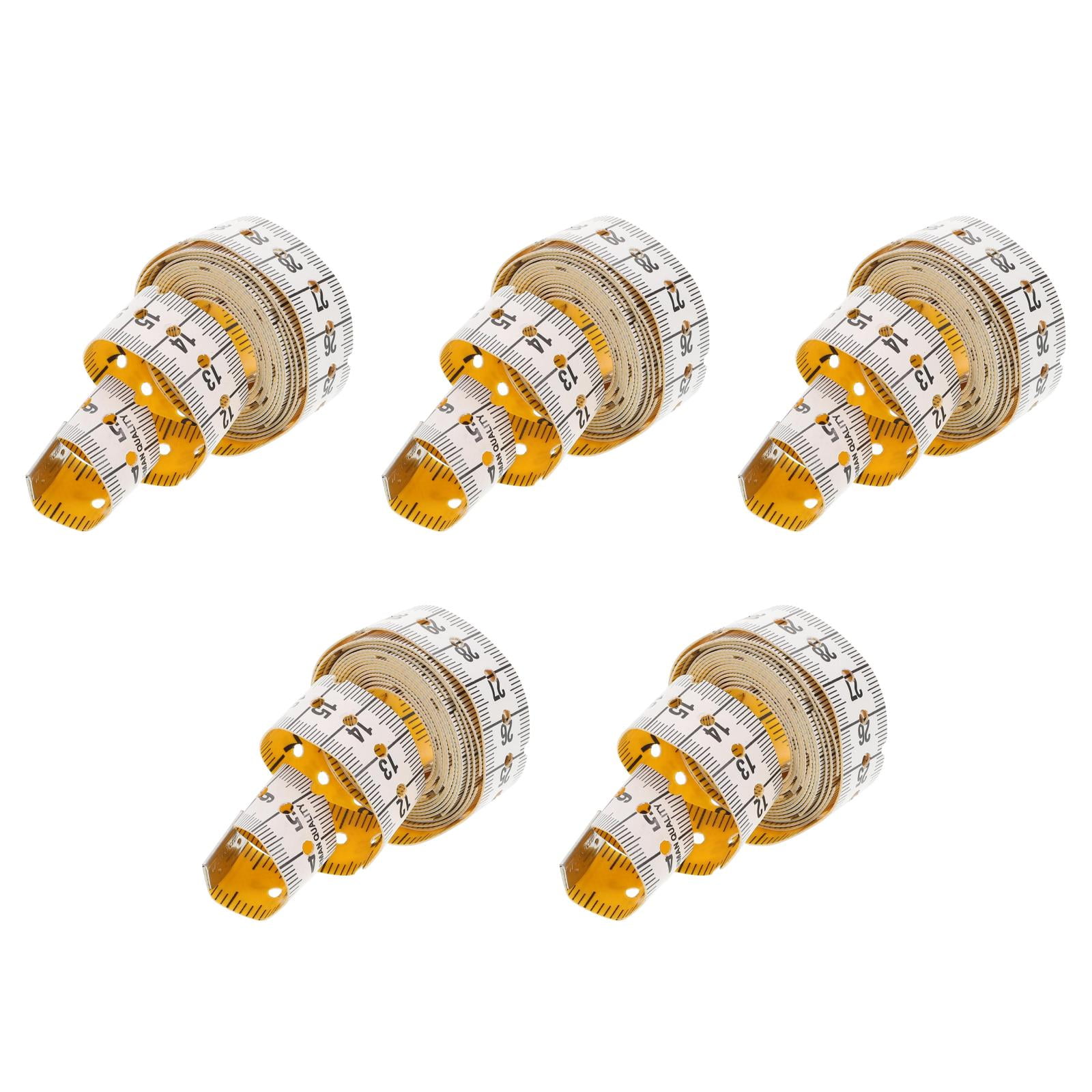 Worgeous 5pcs Braille Soft Measuring Tape for Blind People 2 Meters ...