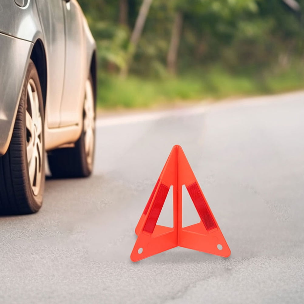 Worgeous 5pcs Car Safety Triangle Warning Rack Reflective Emergency ...