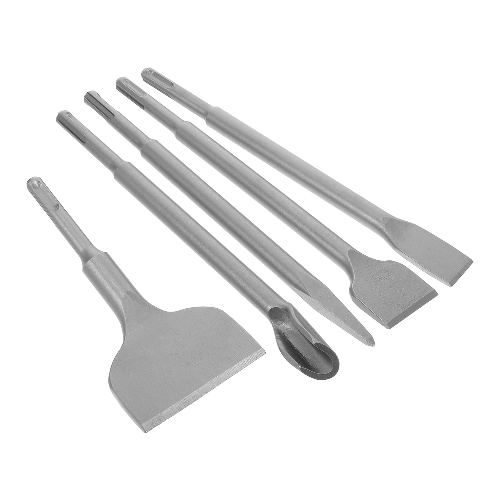 WHAMVOX 5pcs Chisel Set for Tile Removal Includes Tile Wide Flat Point ...