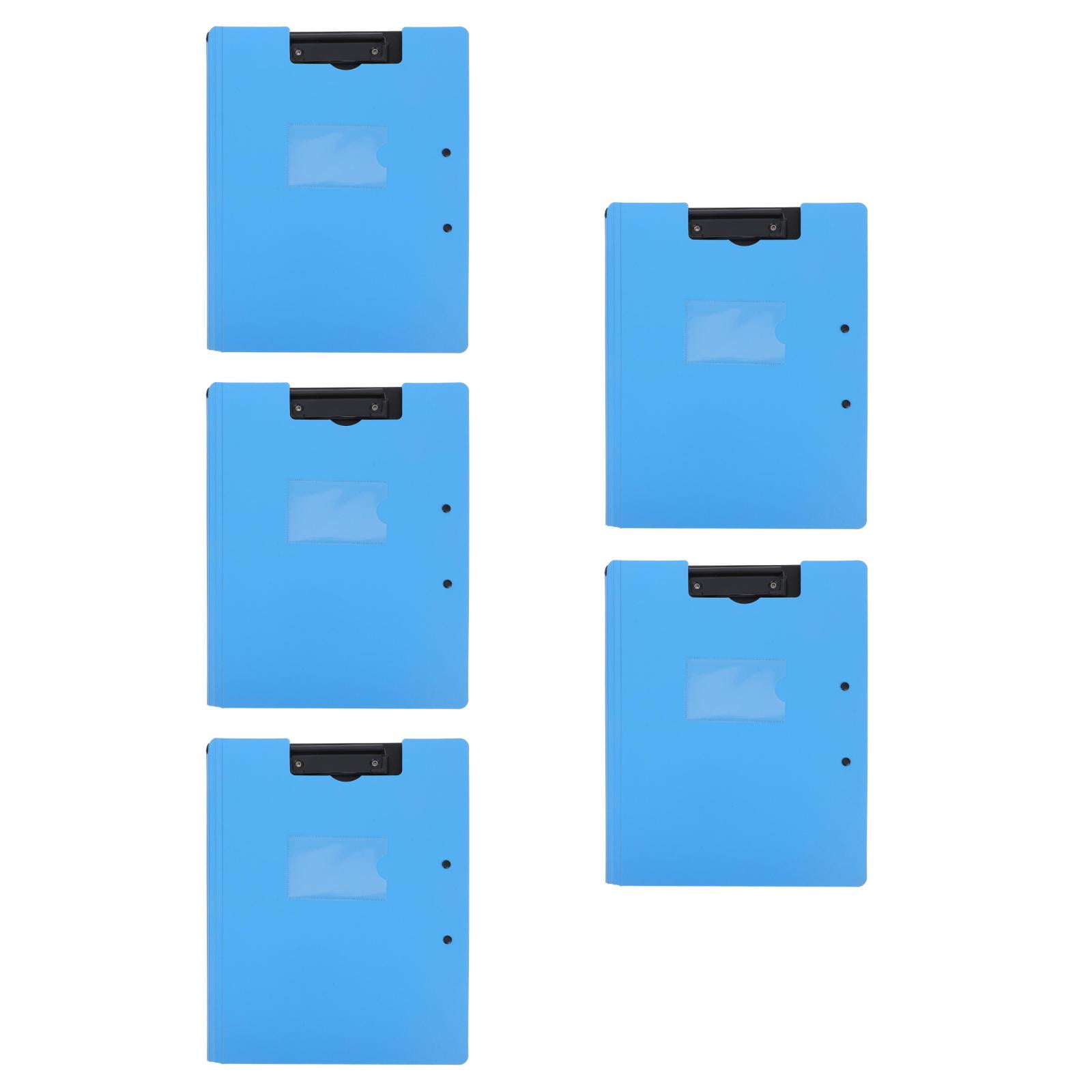 Worgeous 5pcs Document Holder With Clips A4 Size Document Folder ...