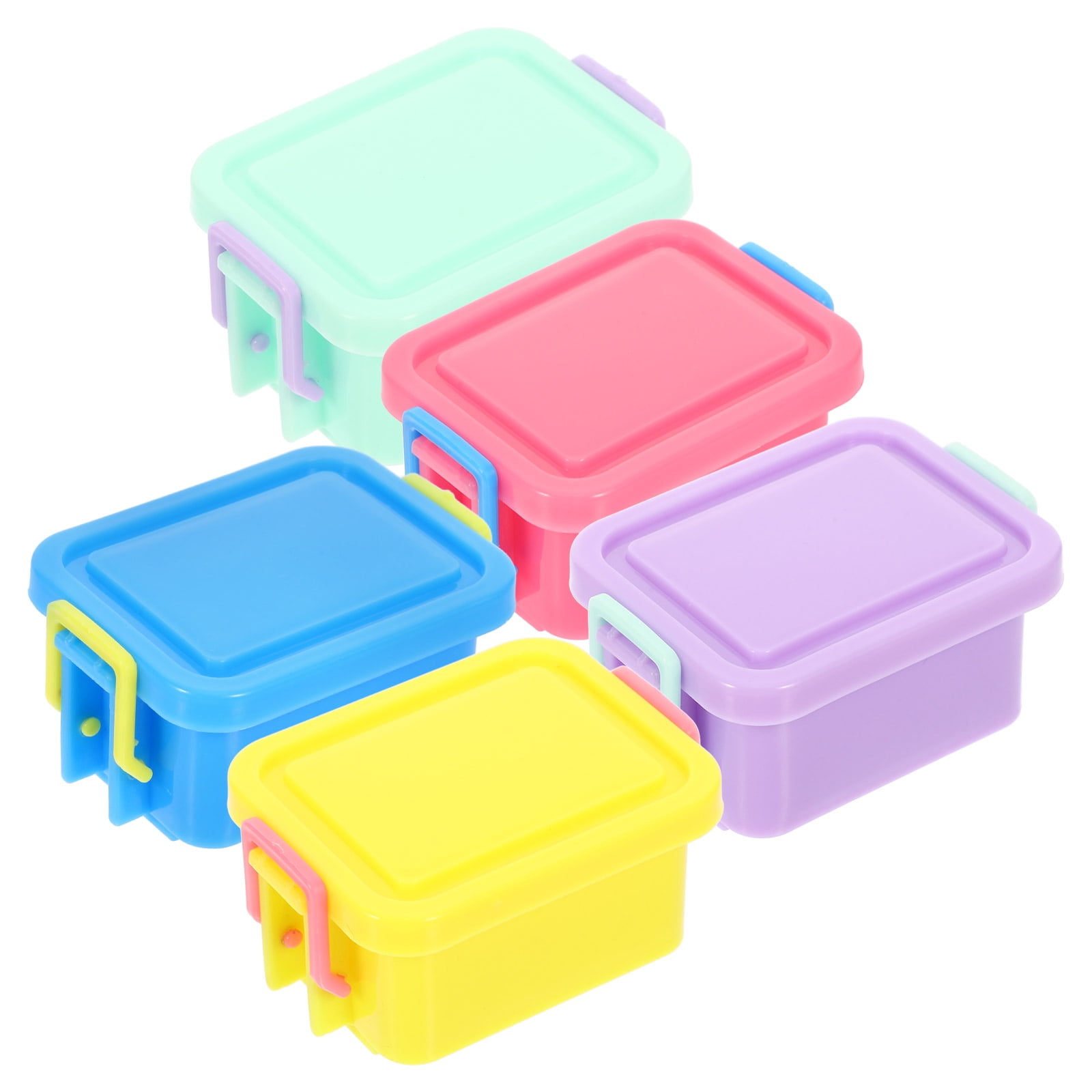 Worgeous 5pcs Doll House Storage Containers Mini Boxes Mini Container ...