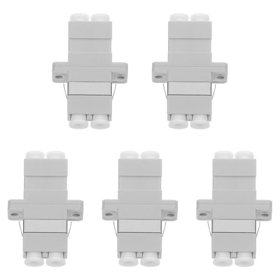 Worgeous 5pcs Fiber Coupler Kit LC to LC Connectors Fiber Adapter for ...