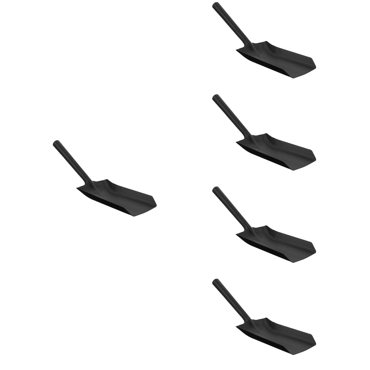 Worgeous 5pcs Fireplace Ash Shovel Coal Spade Stainless Steel Fireplace ...