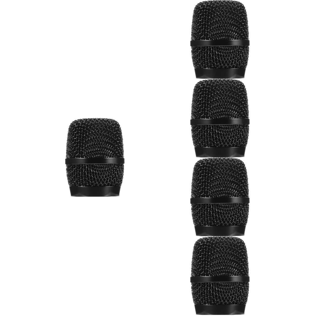 Worgeous 5pcs Grille Ball Type Microphone Grille Microphone Ball Head ...