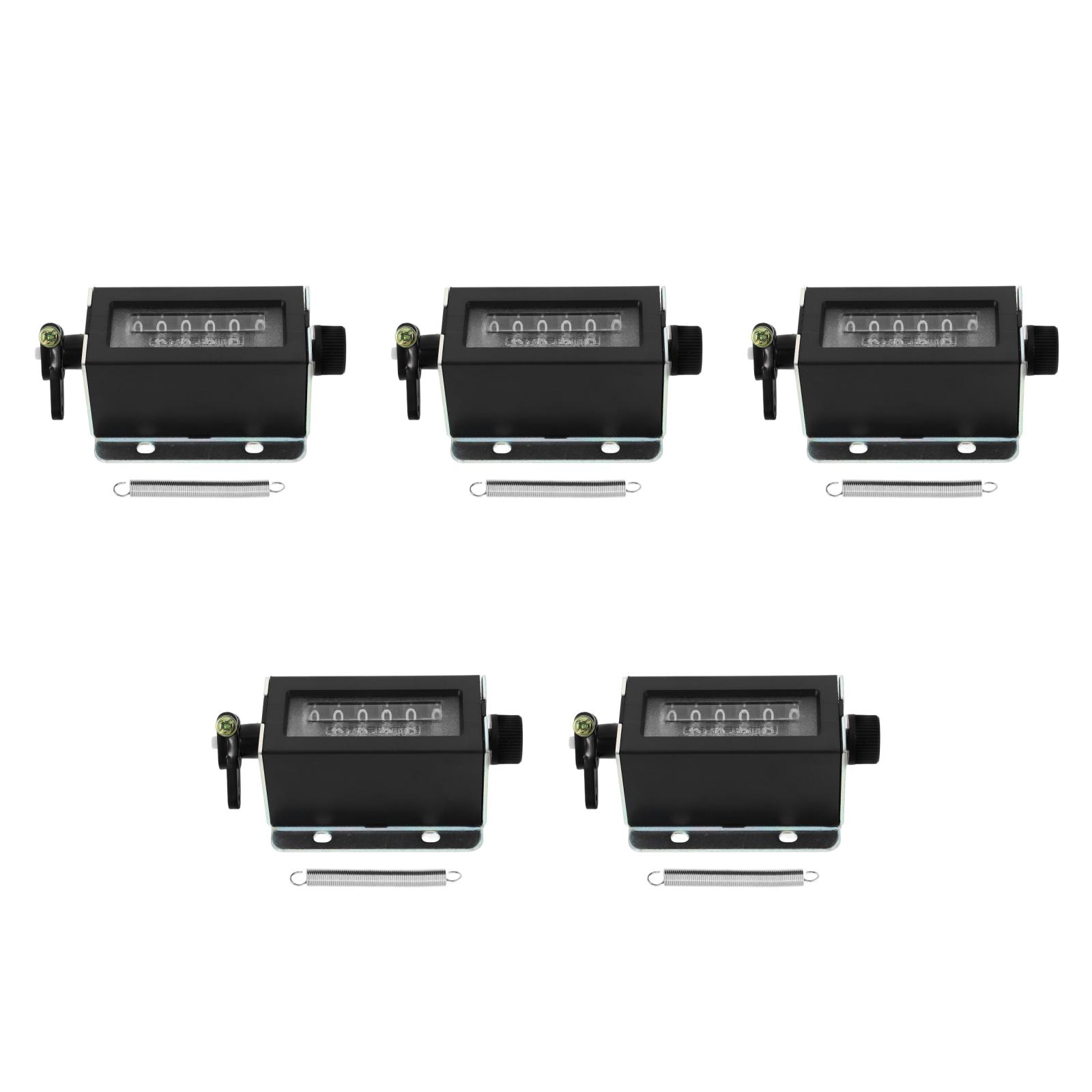 Worgeous 5pcs Handheld Tally Counter Manual Mechanical Counter Clicker ...