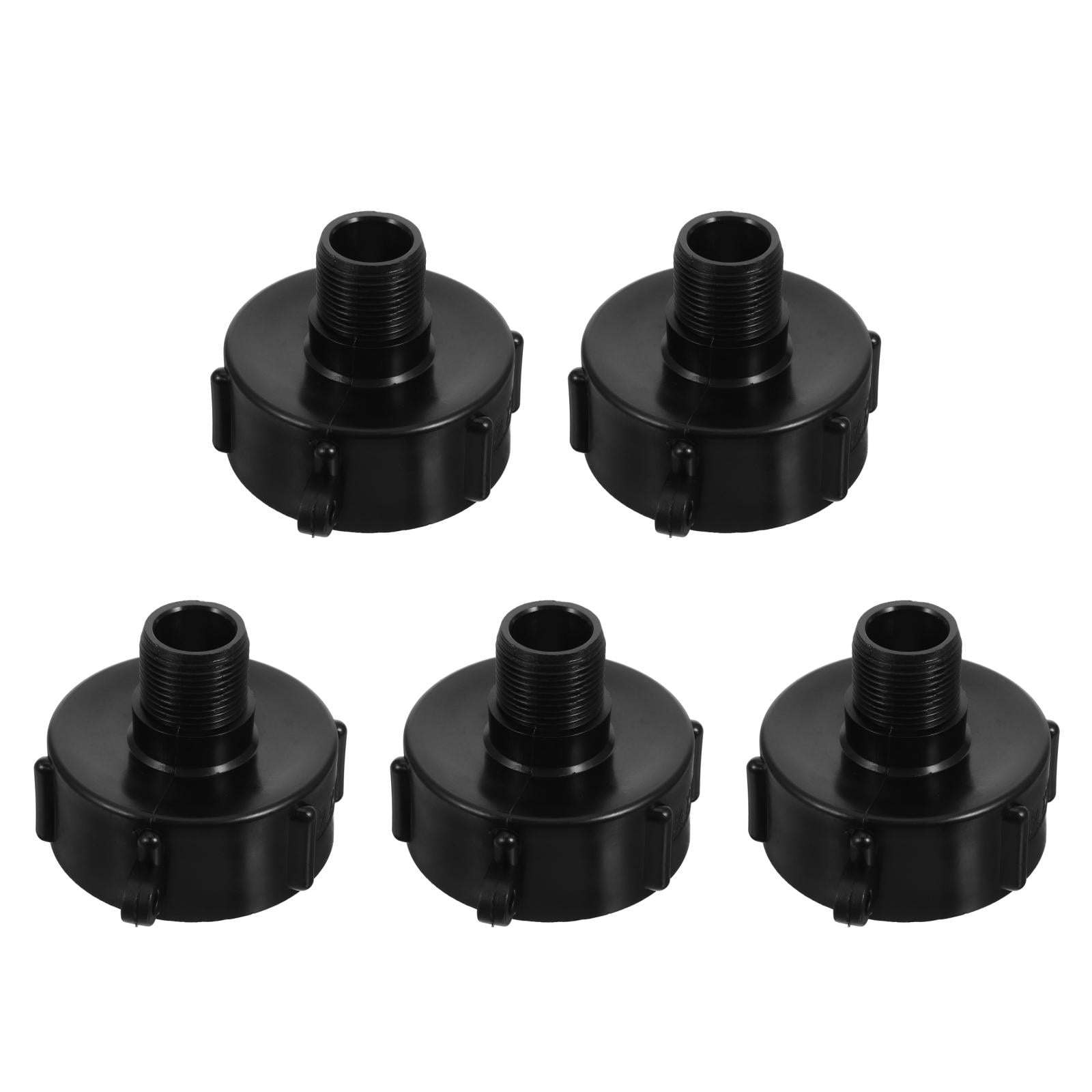 Worgeous 5pcs IBC Tote Fittings Adapter Female Thread Male Pipe Thread ...