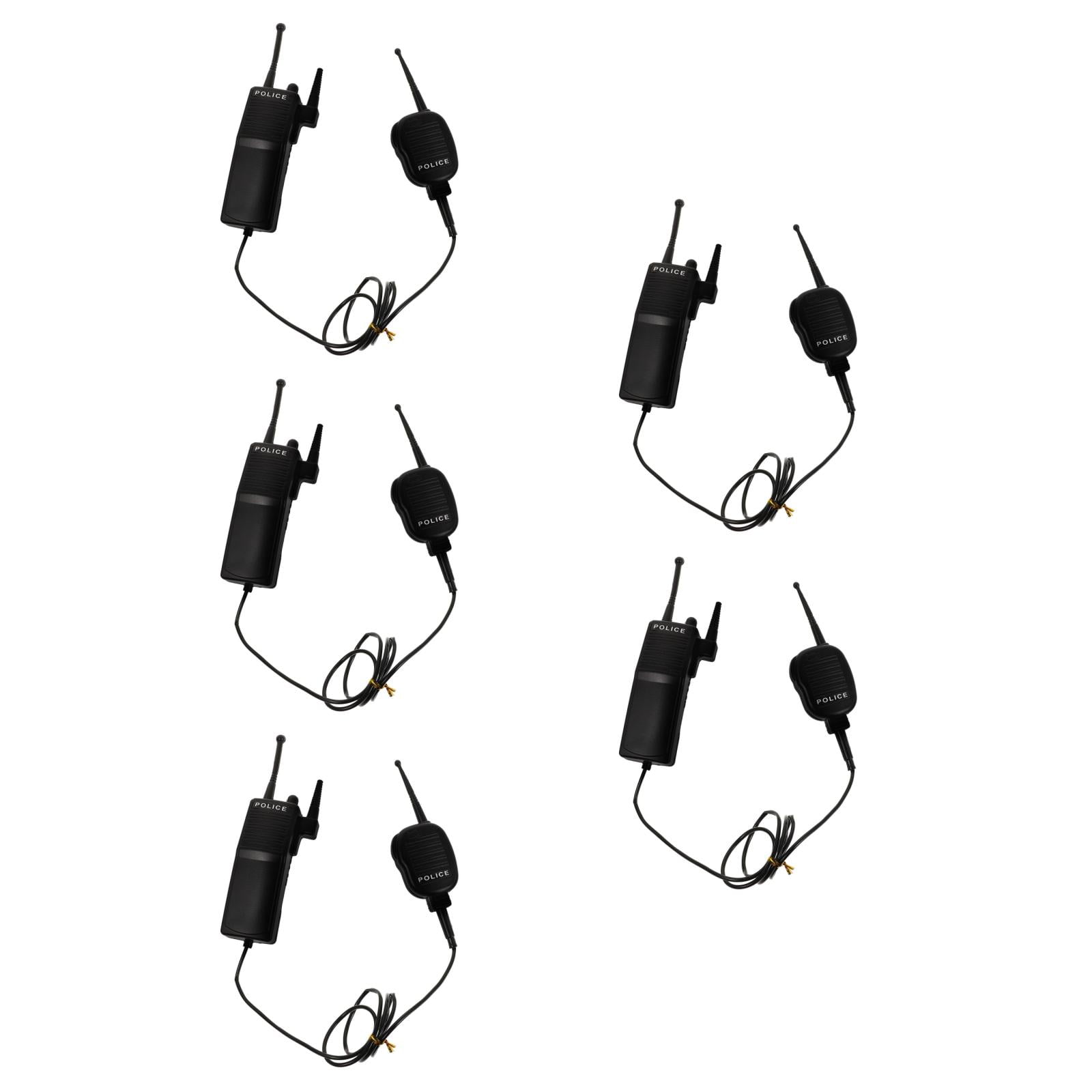 Worgeous 5pcs Kids Police Role Play Set With Simulation Walkie Talkies ...