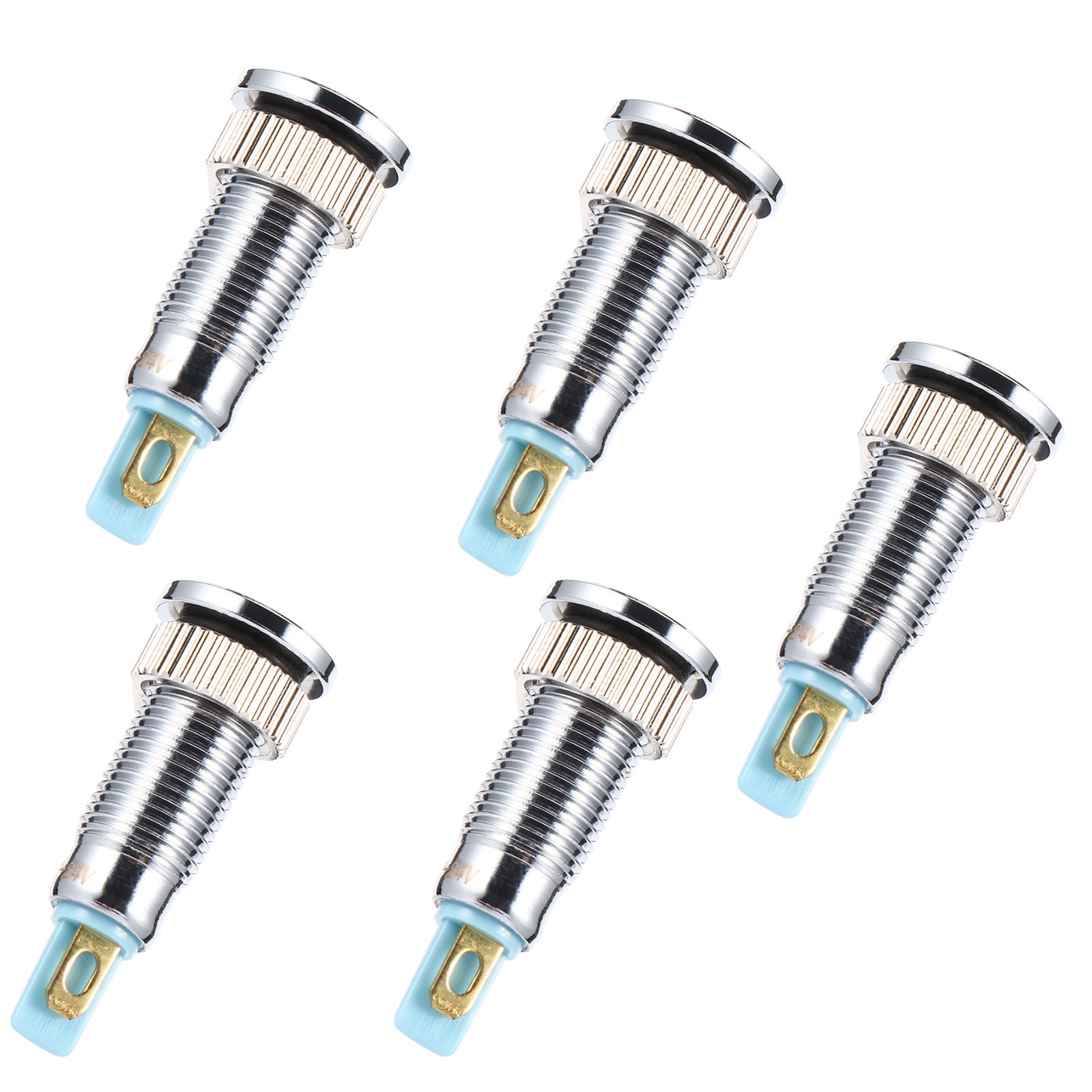 RENACLIPY 5 Pcs Metal Automotive Dashboard Indicator Lights Signal ...