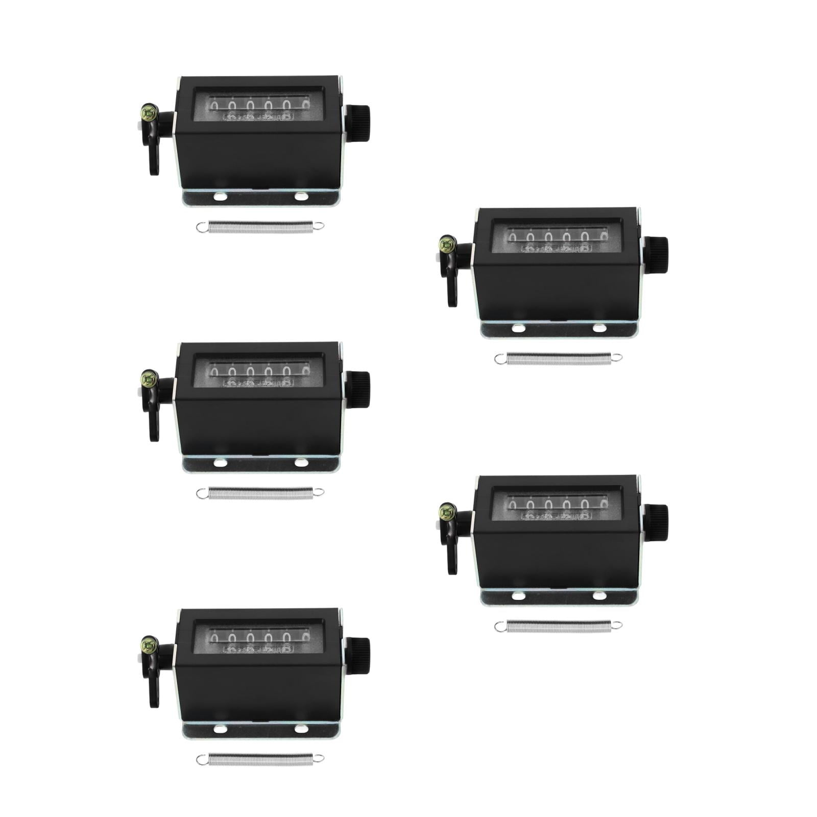 Worgeous 5pcs Manual Mechanical Counter Clicker Handheld Tally Counter ...