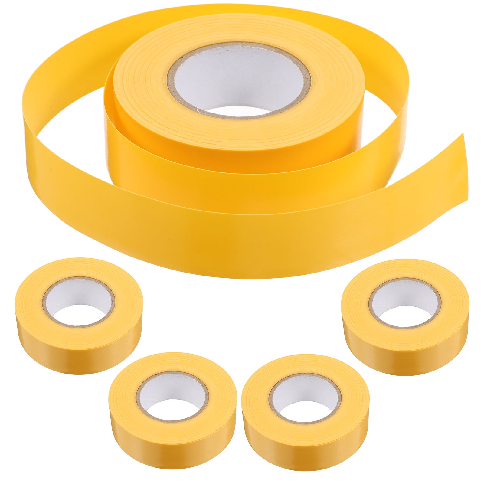 Worgeous 5pcs Marking Tape Convenient Flagging Tape Non-adhesive Ribbon ...