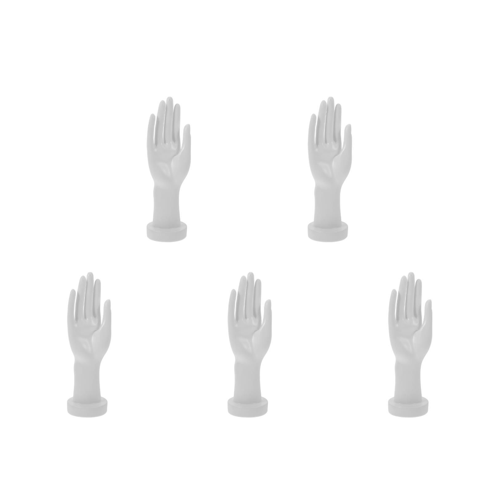 Worgeous 5pcs Multi-Functional Hand Model for Jewelry Display Gloves ...