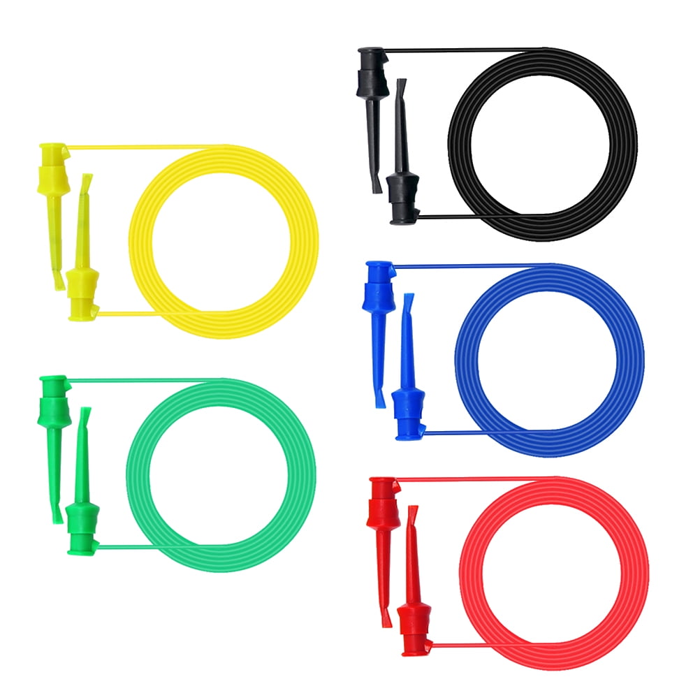 Worgeous 5pcs Multi-functional Multimeter Probe Kit Electrical Testing ...