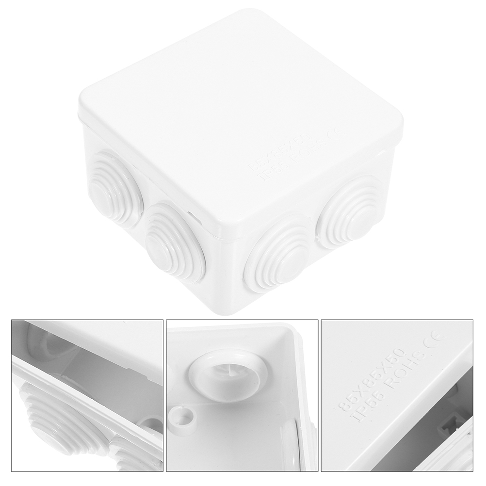 Worgeous 5pcs Outdoor Junction Box Electronic Junction Waterproof Box ...