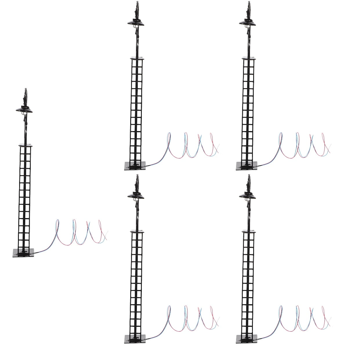 Worgeous 5pcs Railroad Light Model Railroad Train Signals Model Traffic ...