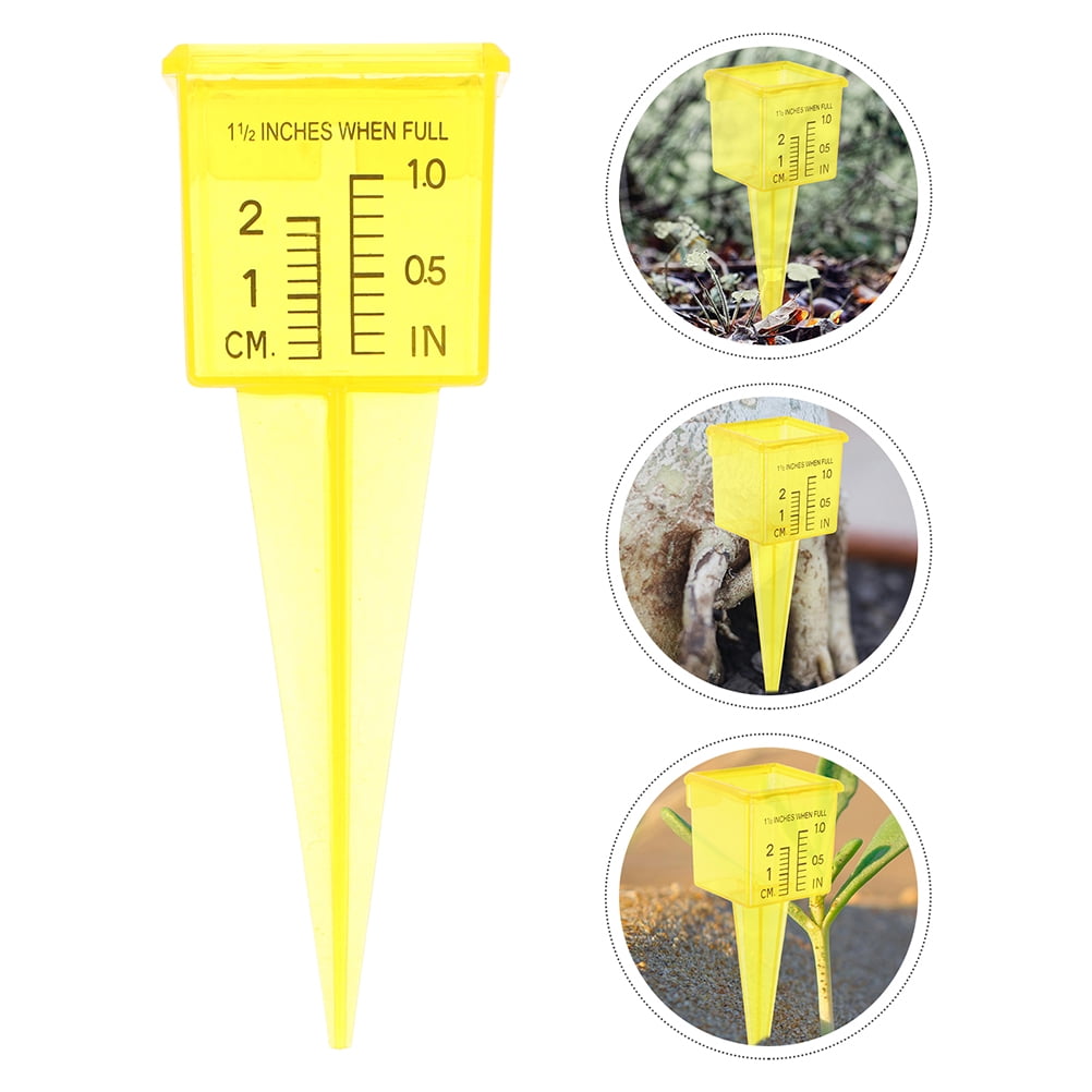 Worgeous 5pcs Rain Gauge Sprinkler Water Level Meter Multi-Functional ...