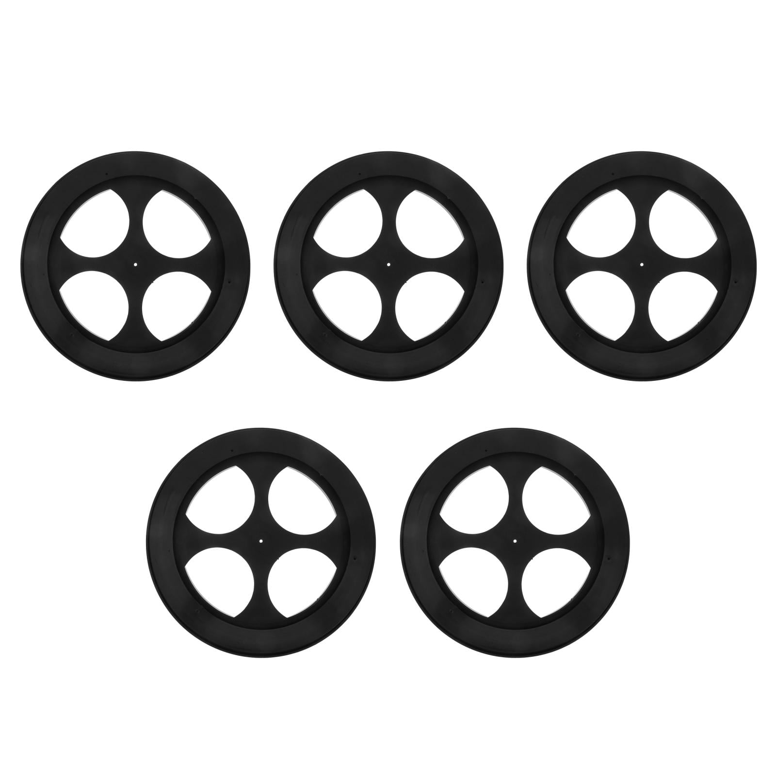 Worgeous 5pcs Rotating Pedestal Rotating Display Stand Revolving ...