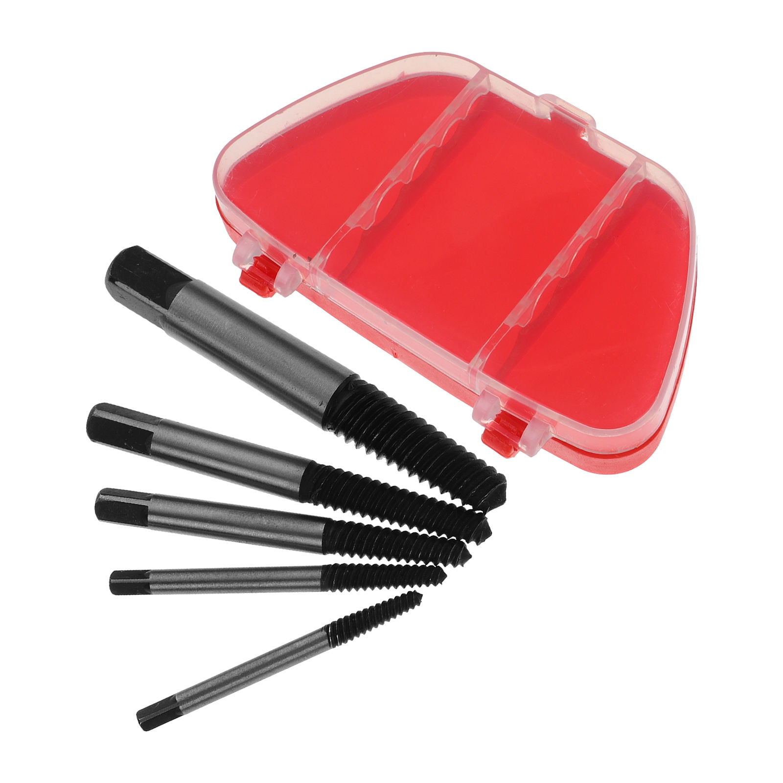 Worgeous 5pcs Screw Extractors Set Bolt Extractor Stripped Broken Screw ...