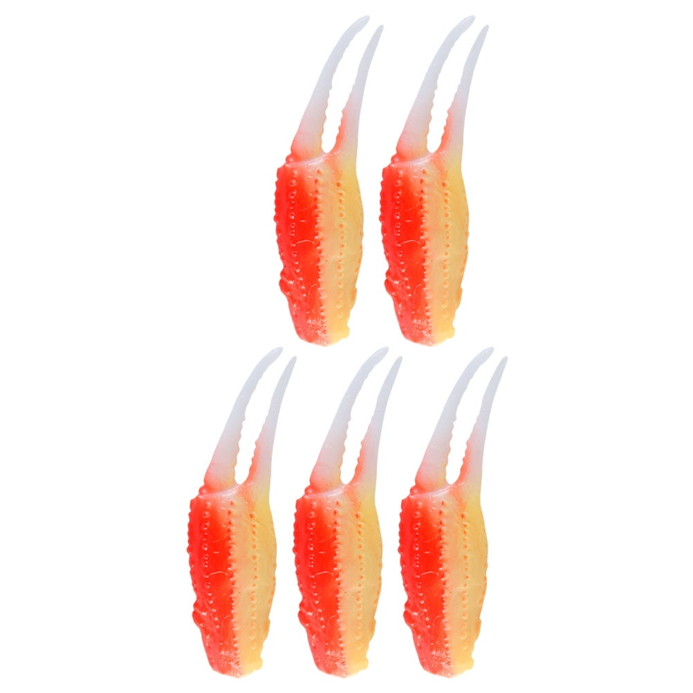 Worgeous 5pcs Simulation Crab Claw Model for Food Photography Prop and ...