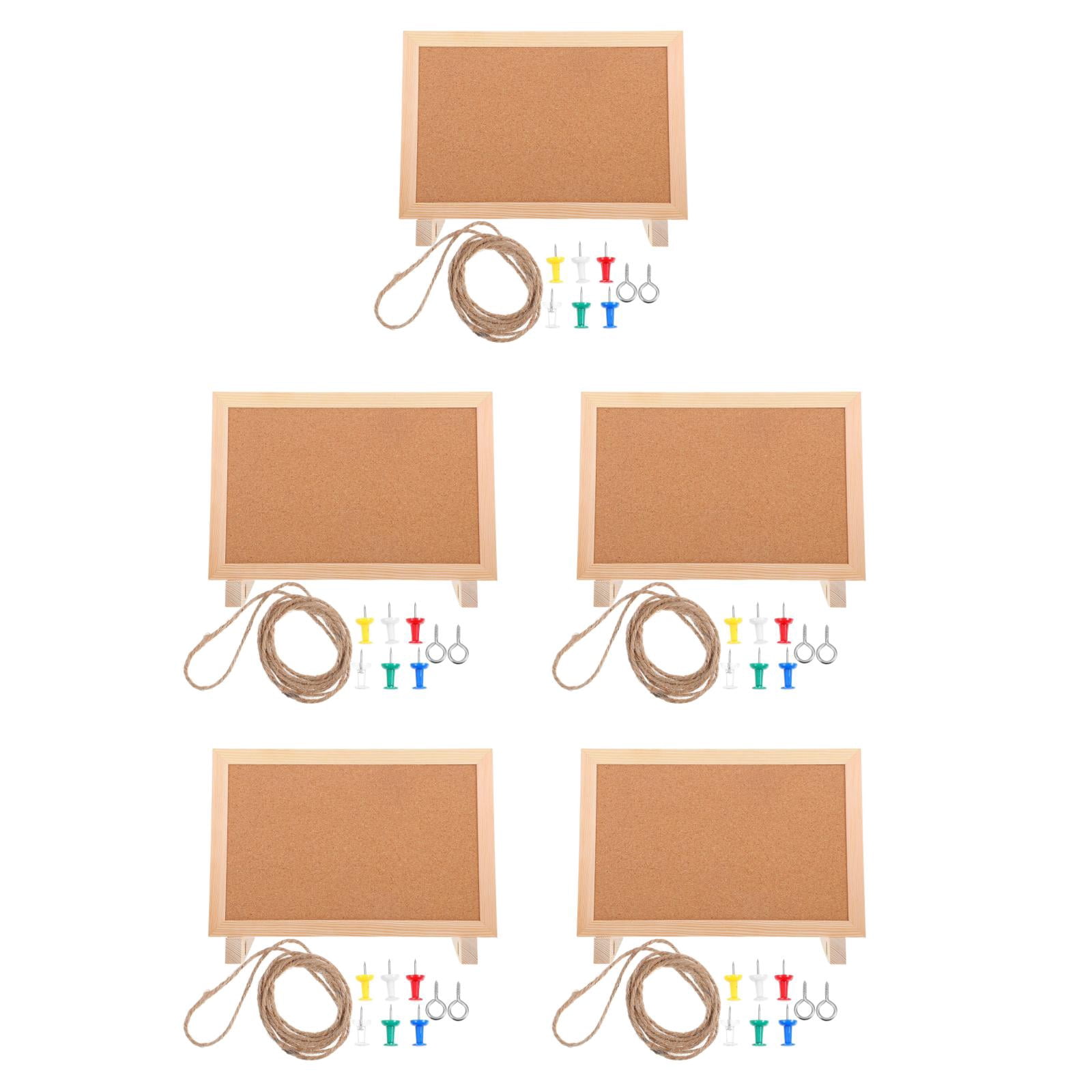 Worgeous 5pcs Small Bulletin Board For Notes Photos And Messages ...