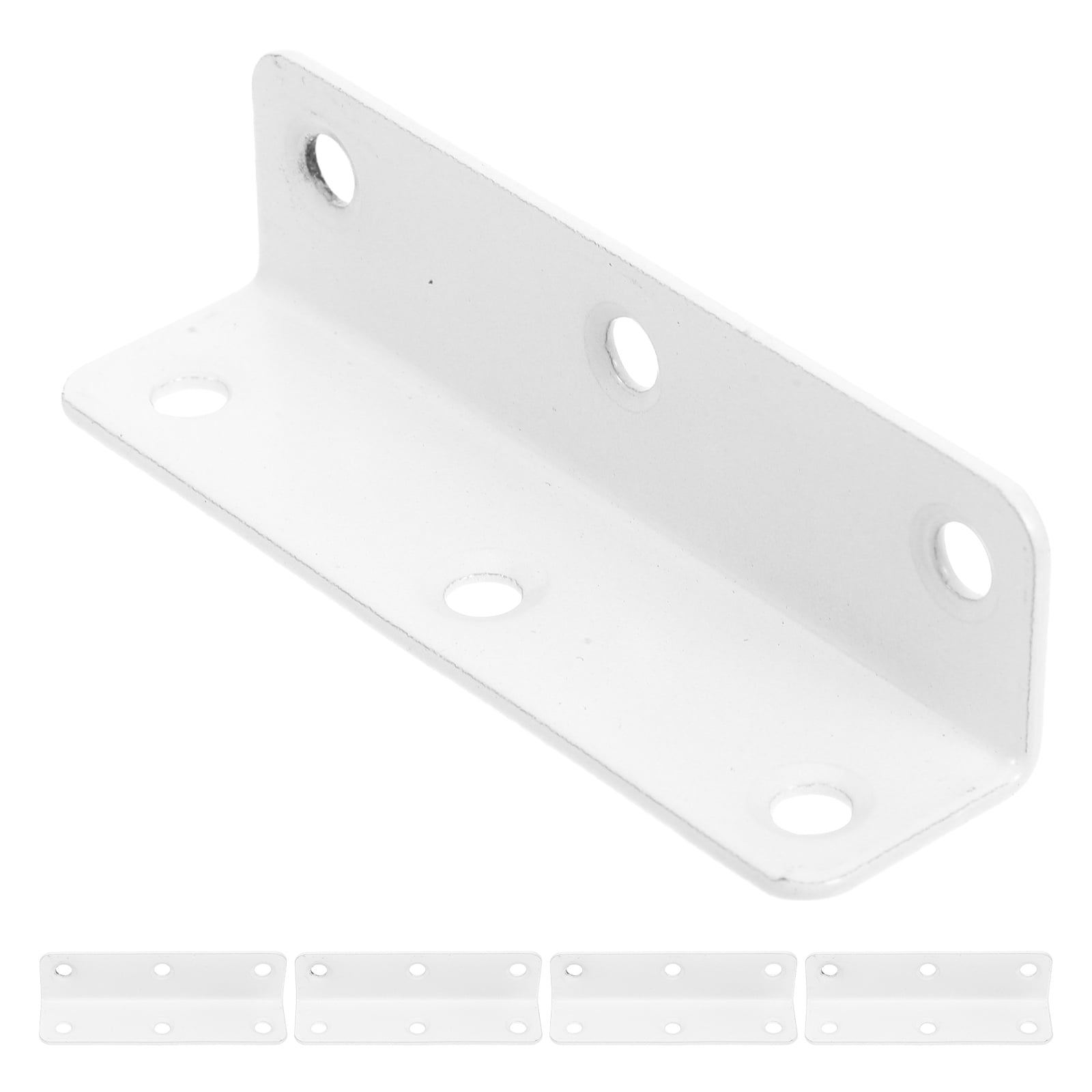 Worgeous 5pcs Stainless Steel Corner Bracket Heavy Duty 90 Degree L ...