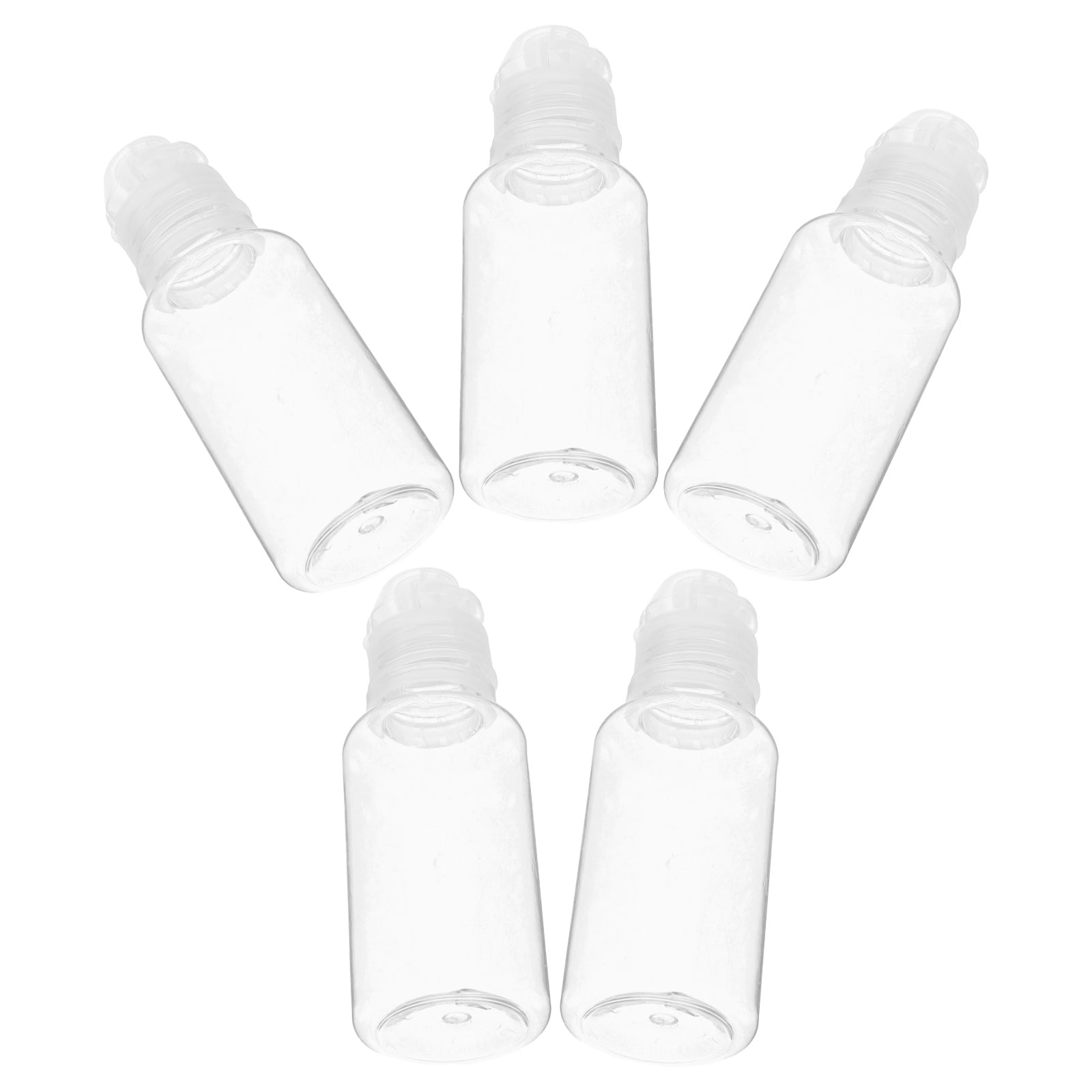 Worgeous 5pcs Transparent Honey Bottle Clear Plastic Honey Squeeze ...