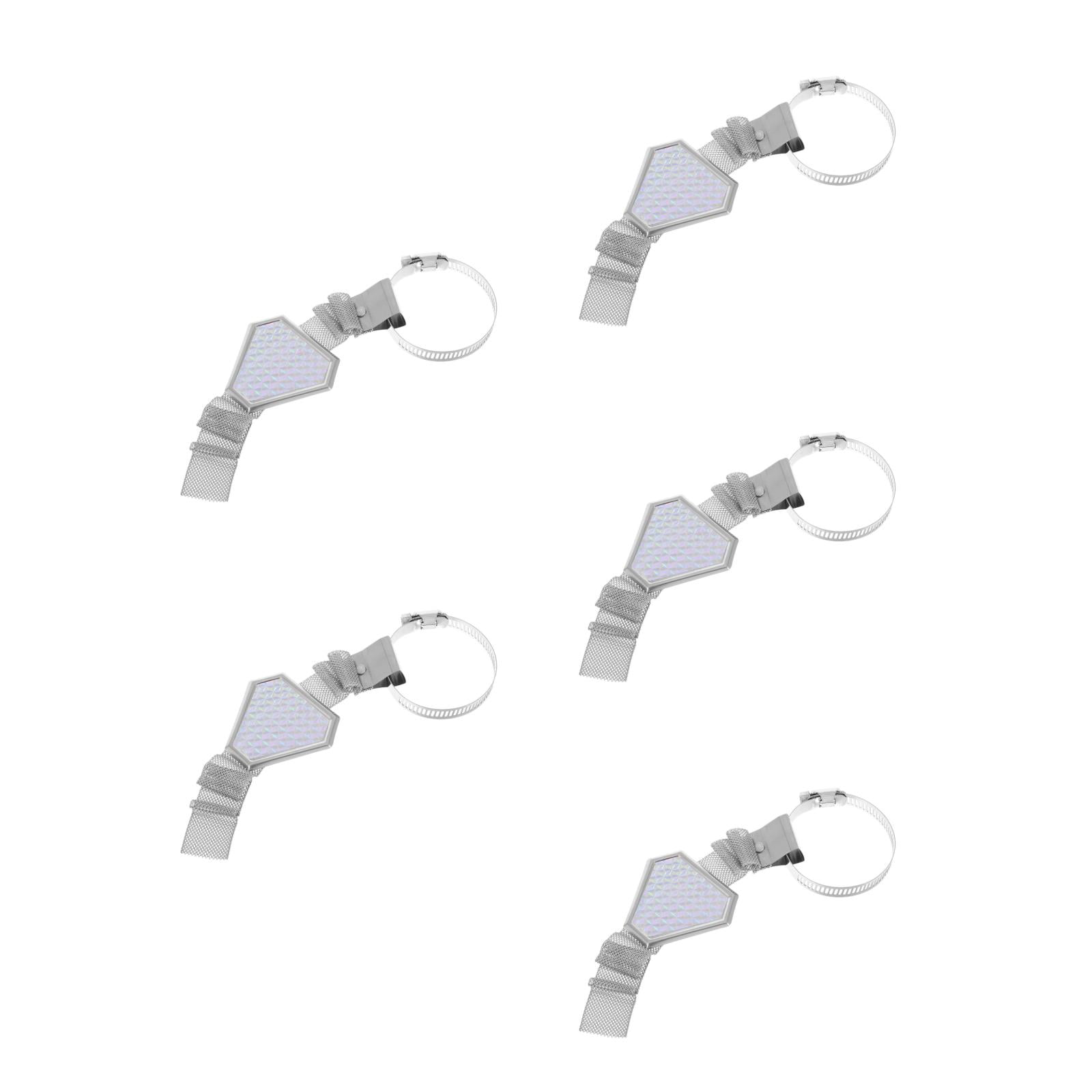 Worgeous 5pcs Universal Car Anti-Static Reflective Triangle Strip Earth ...