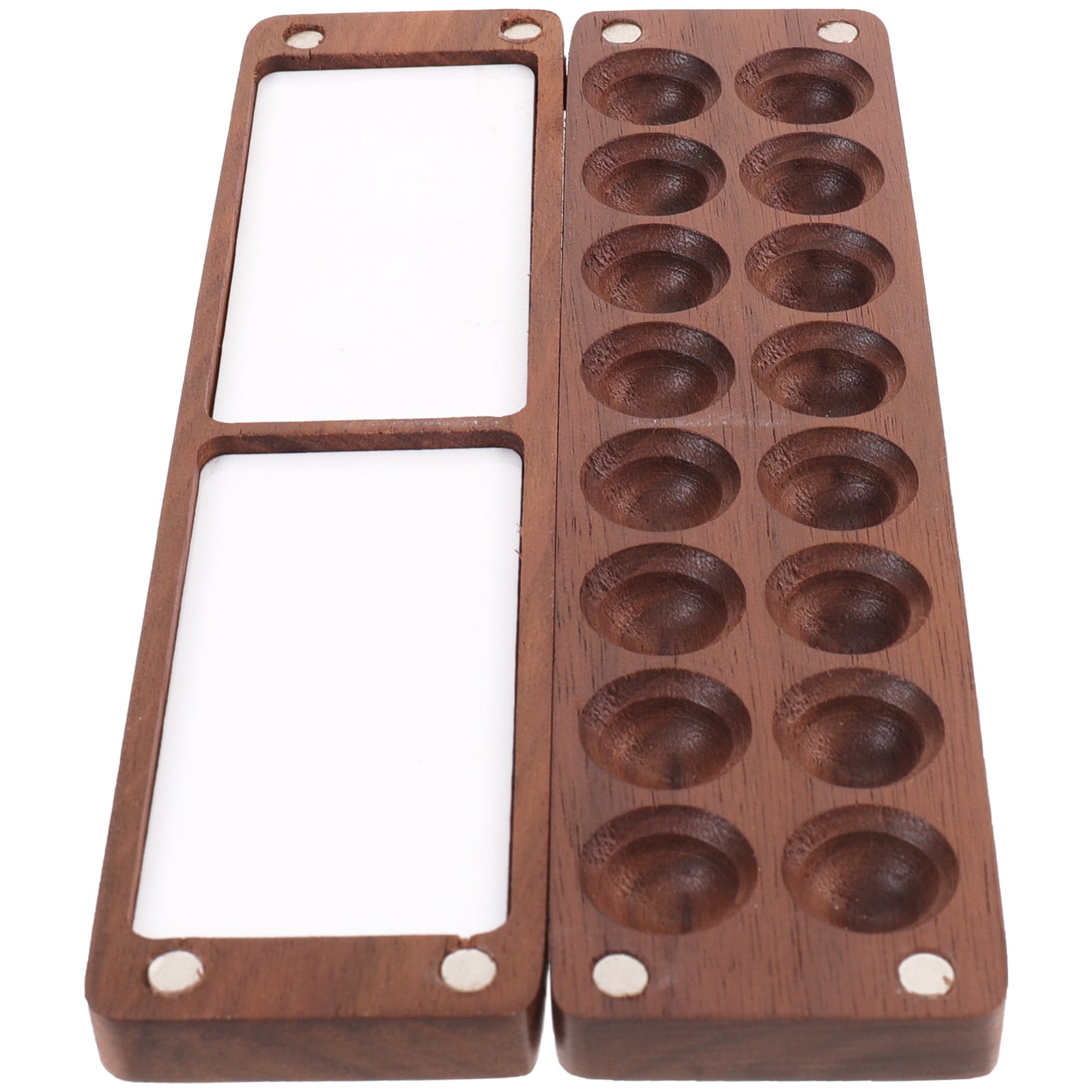 Worgeous 5pcs Wooden Watercolor Palettes Watercolor Pigment Box Art ...