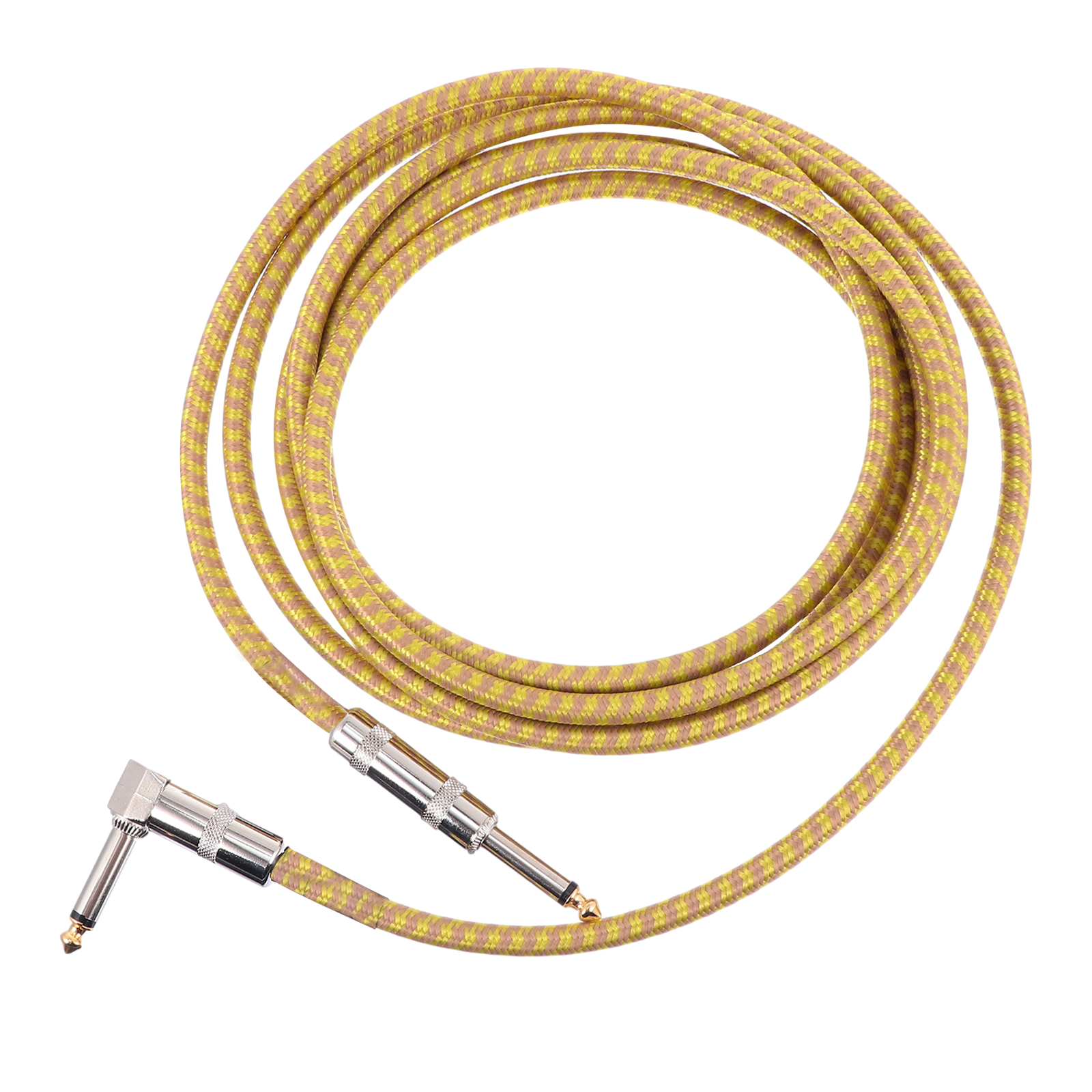 Worgeous 6 .35mm Guitar Pedal Cable Guitar Cable 300X5cm Yellow ...