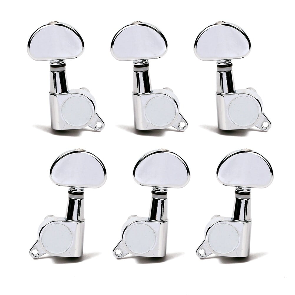 Worgeous 6 PCS 3L3R Sealed Electric Guitar String Tuning Pegs Tuners ...