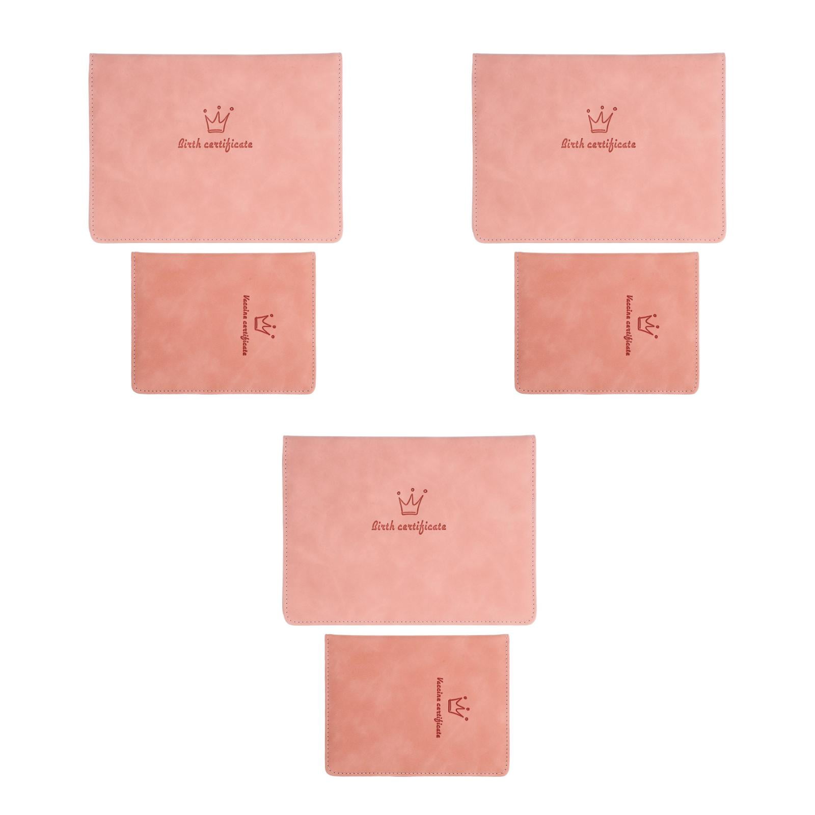 Worgeous 6 PCS Birth Certificate Cover Protector Newborn Birth ...