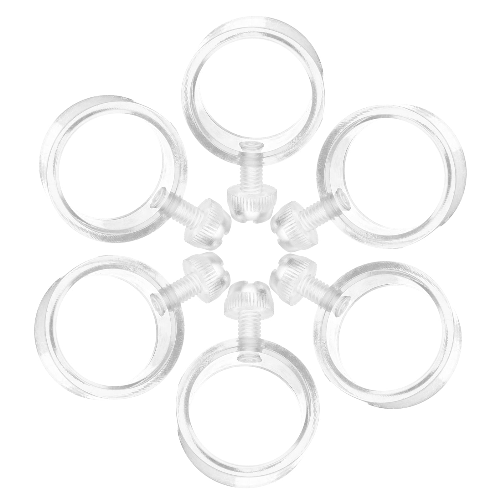 Worgeous 6 Pcs Bracket Dispenser Utensil Fixer Flagpole Fixing Buckle ...