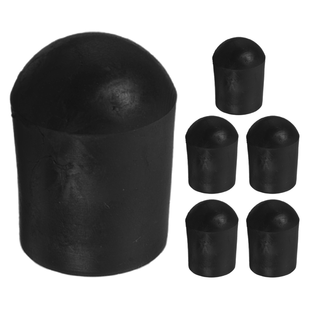 WHAMVOX Black Non-Slip Rubber Cello Endpin Protectors with Durable ...