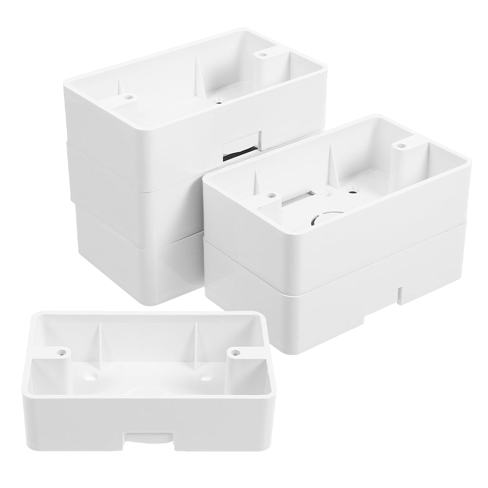 Worgeous 6 Pcs Junction Box Coaxial Cable Clamp Outdoor Coated Clamps ...