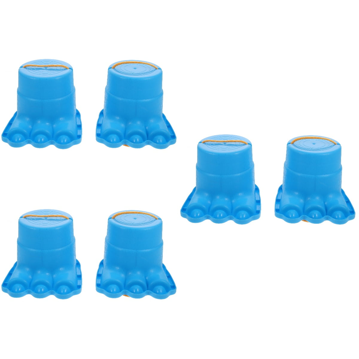 Worgeous 6 Pcs Kindergarten Stilts Plaything Shaped Stilts Playground ...