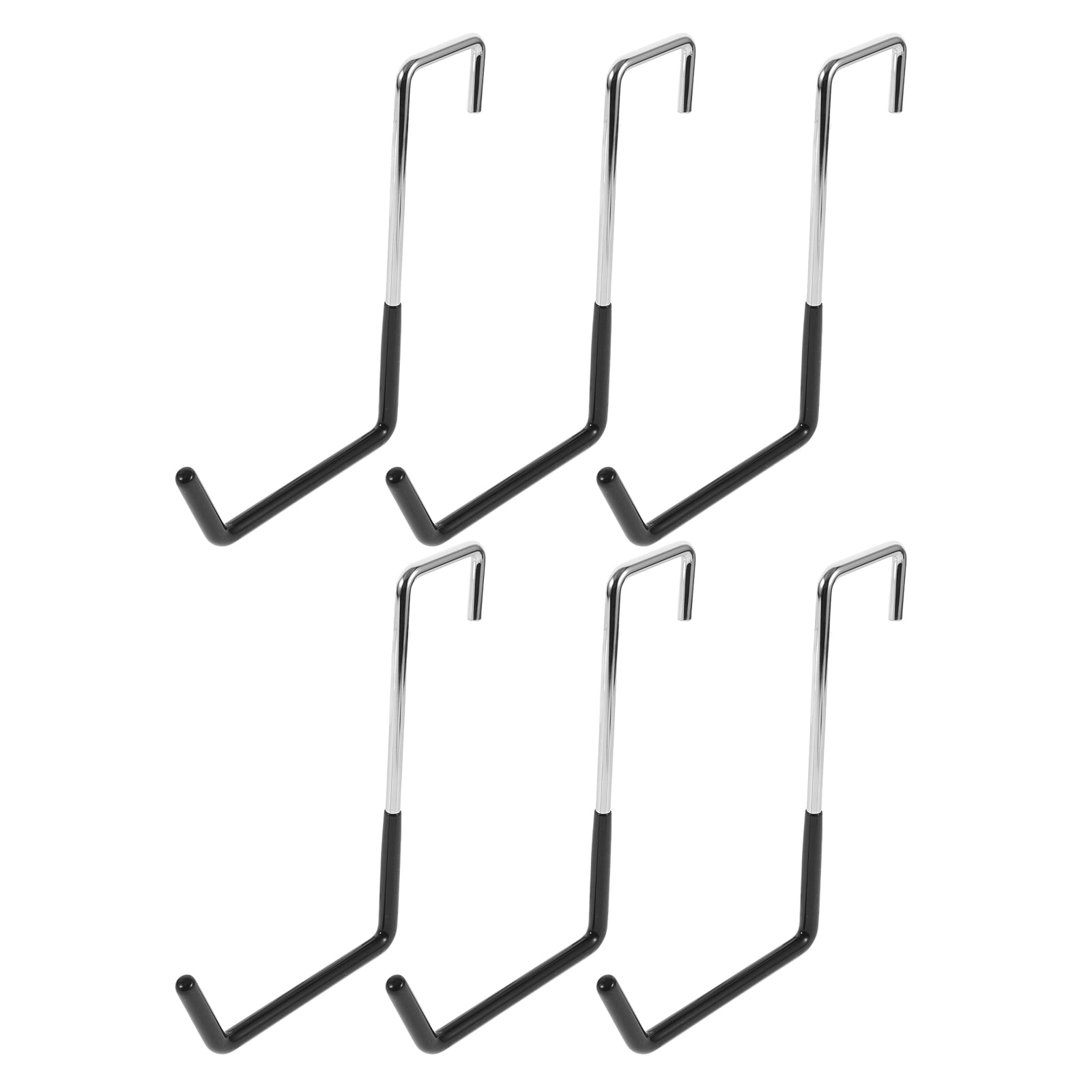 Worgeous 6 Pcs Large Utility Hooks Garage Wall Adhesive Heavy Duty ...
