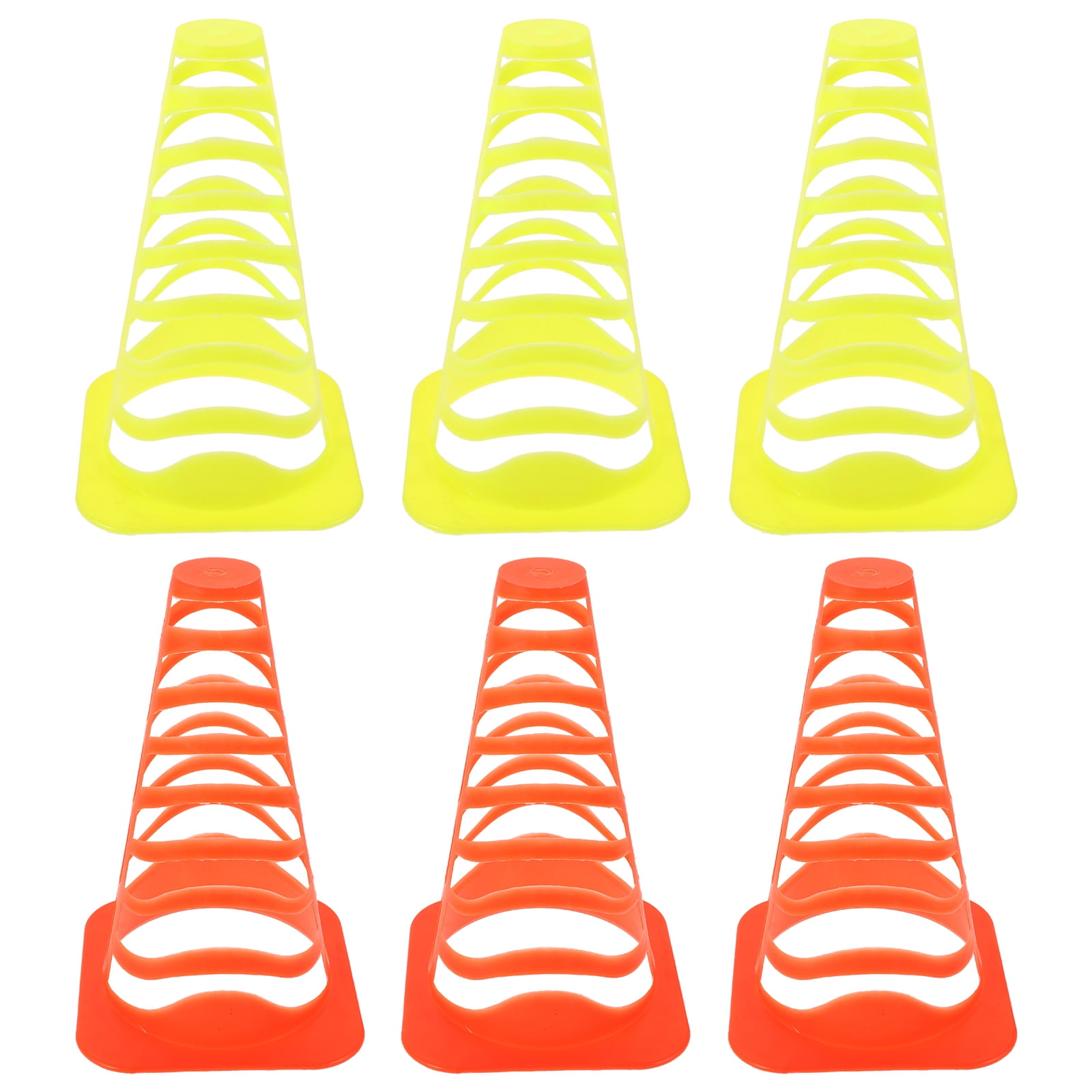 Worgeous 6 Pcs Mini Agility Soccer Cones Rollers Training Bucket ...