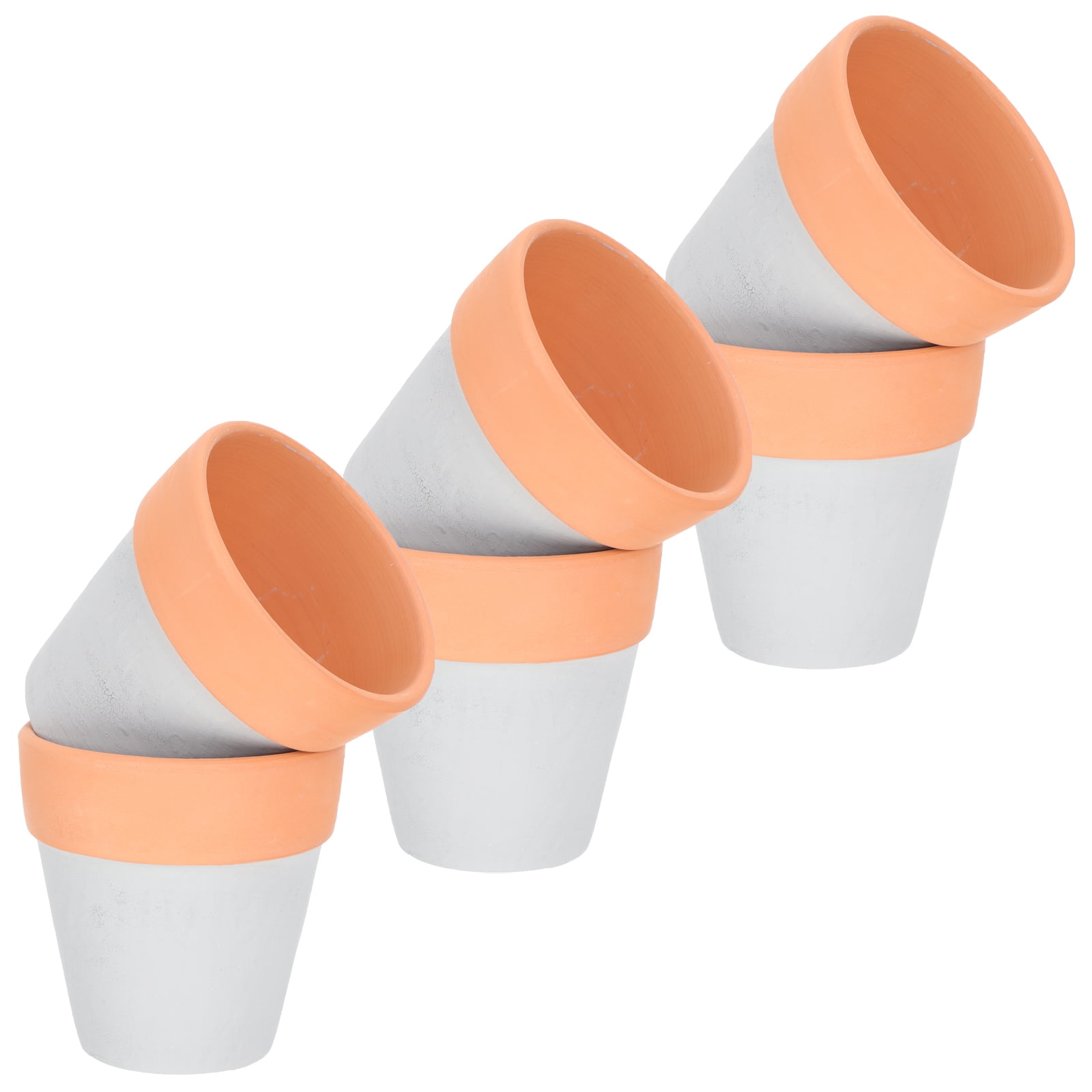 Worgeous 6 Pcs Pot Indoor Plant Clay Pots for Plants Floral Succulent ... Worgeous 6 Pcs Pot Indoor Plant Clay Pots for Plants Floral Succulent ...