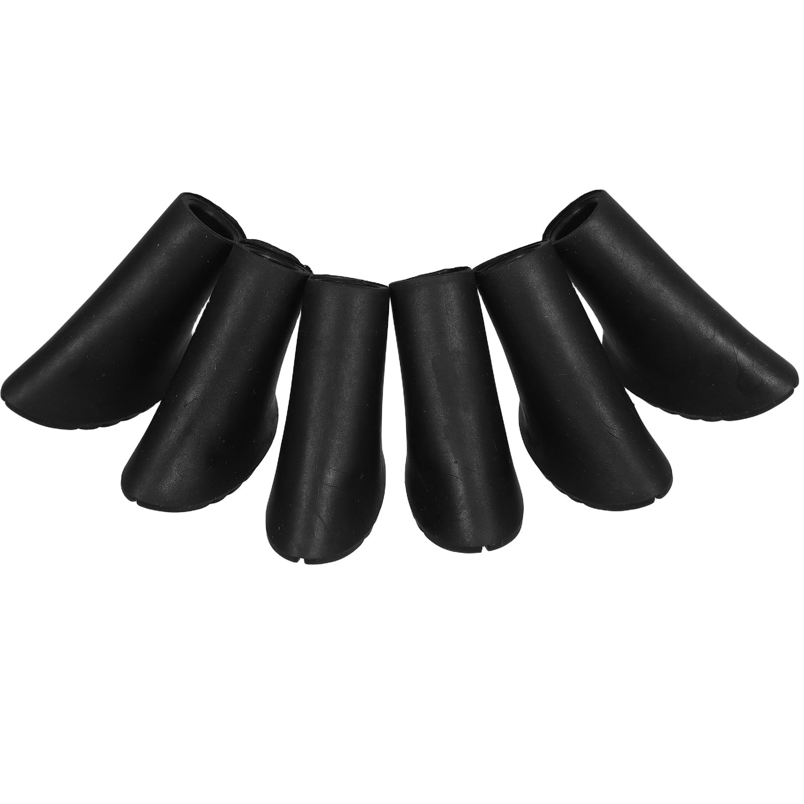 Worgeous 6 Pcs Trekking Pole Rubber Tips Walking Stick Accessories Gear ...