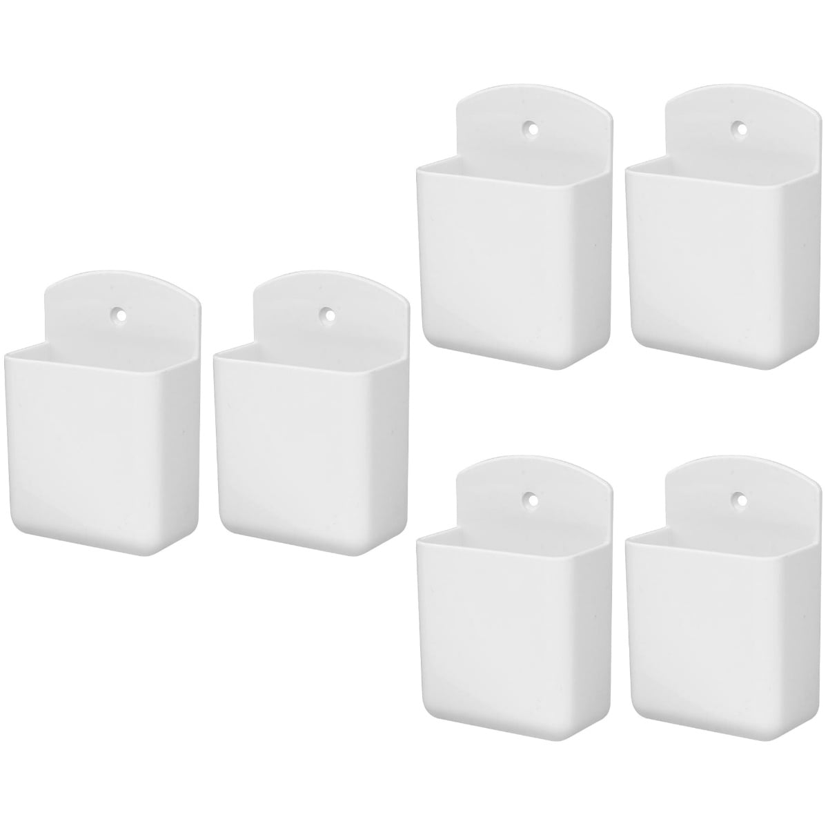 Worgeous 6 Pcs Wall Organizer Remote Controller Wall Holder Wall Mount ...