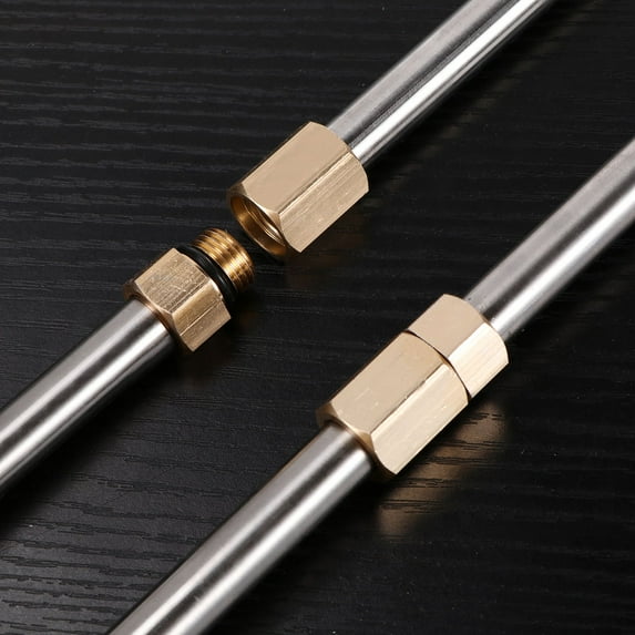 Worgeous 6 Piece Set High Pressure Washer Extension Rods for Cleaning ...