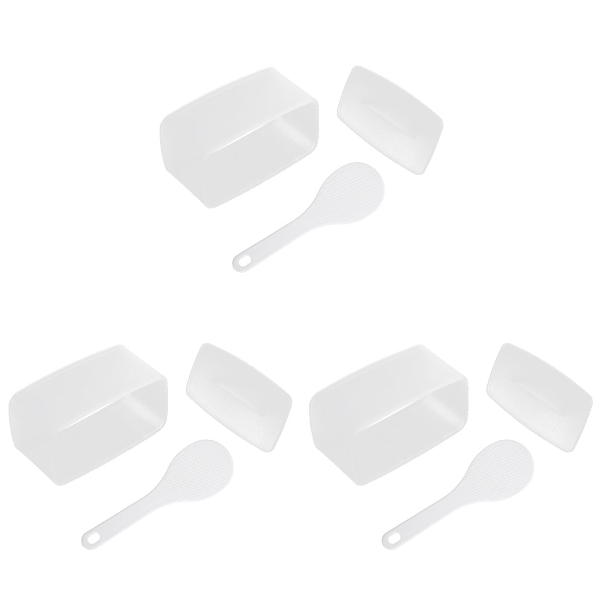 Worgeous 6 Sets Home DIY Rice Ball Moulds Creative DIY Sushi Maker ...