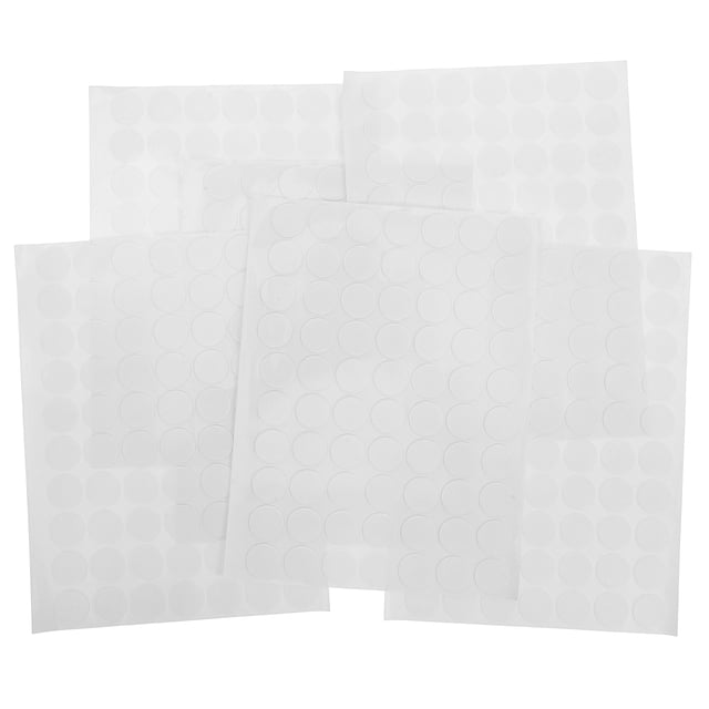 Worgeous 6 Sheets Double-sided Adhesive Mini Corner Line Transparent ...
