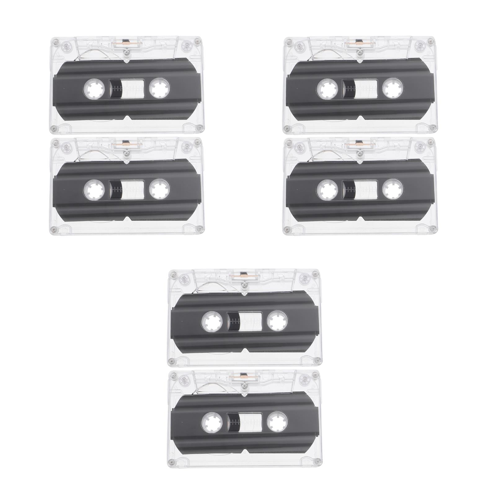 Worgeous 6 pcs Blank Audio Cassette Empty Audio Cassette Tape Handcraft ...