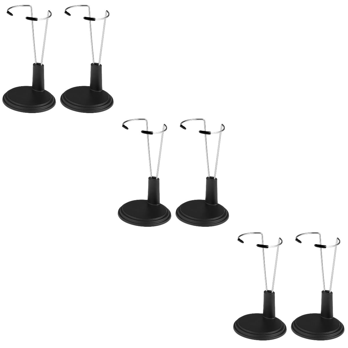 Worgeous 6 pcs Doll Stand Doll Bracket desktop Doll Support Stand ...