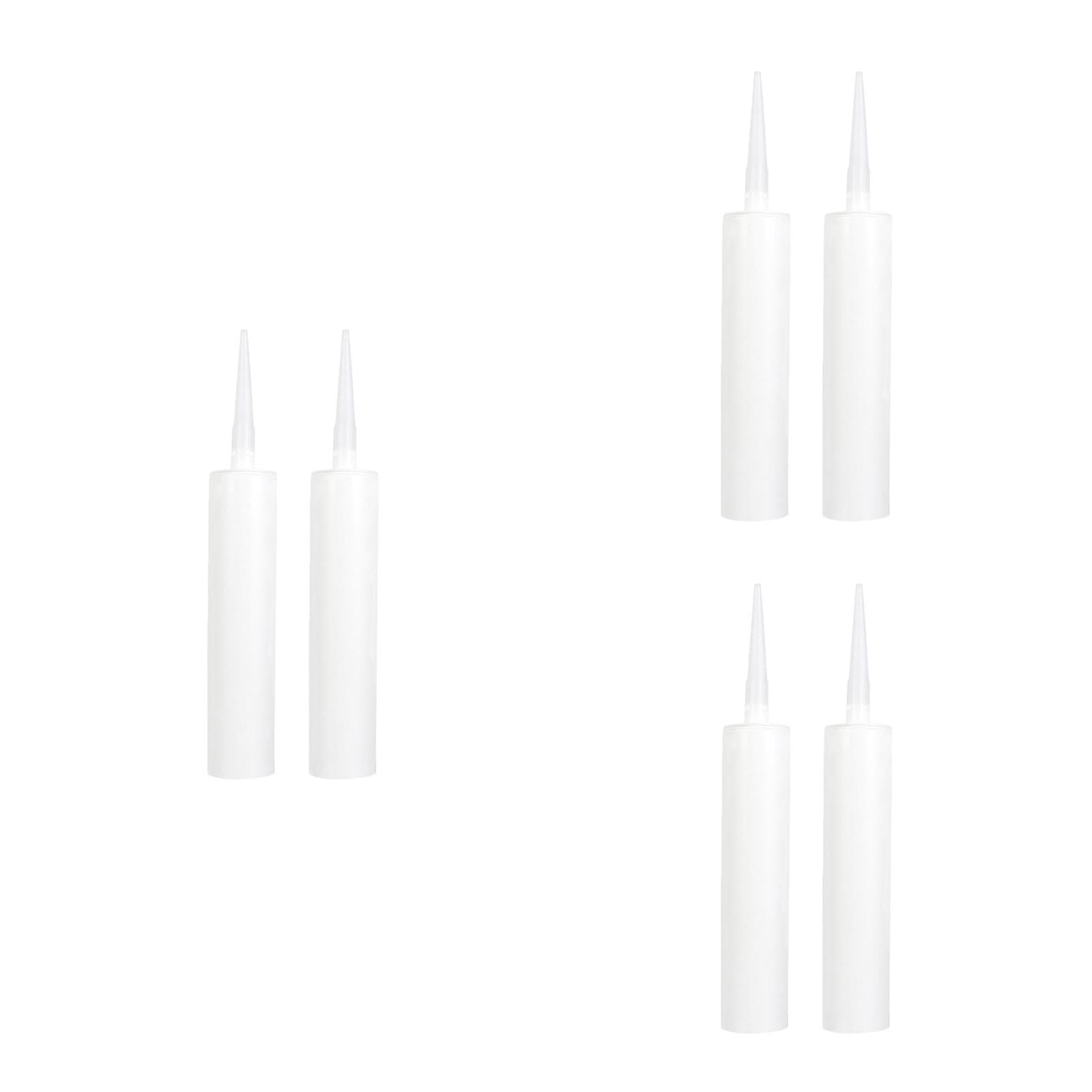 PENIKOKO 6 pcs Empty Caulking Sealant Tube Reusable Plastic Fillable ...