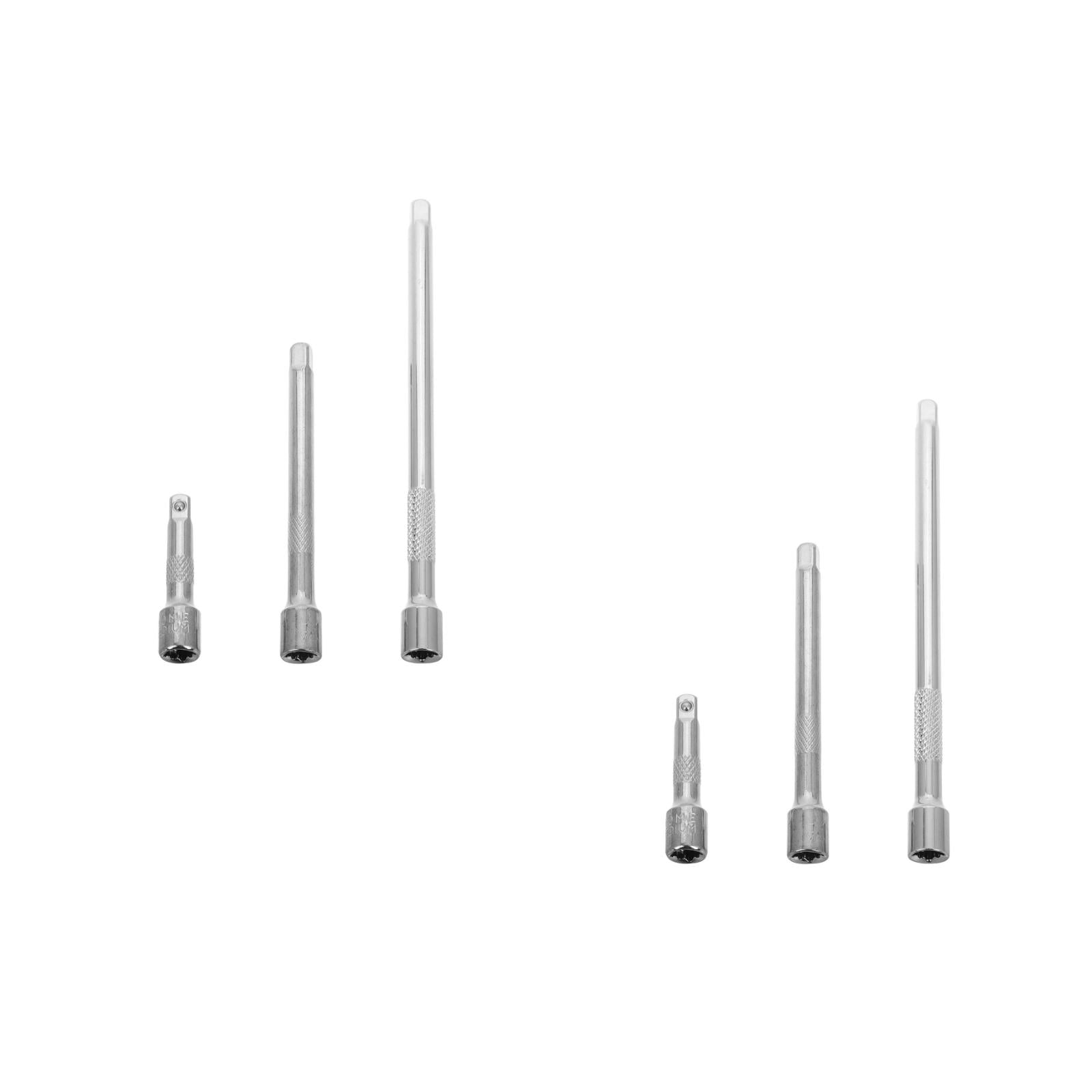 Worgeous 6 pcs Extension Rod Set For Ratchet Wrench Drive Socket ...