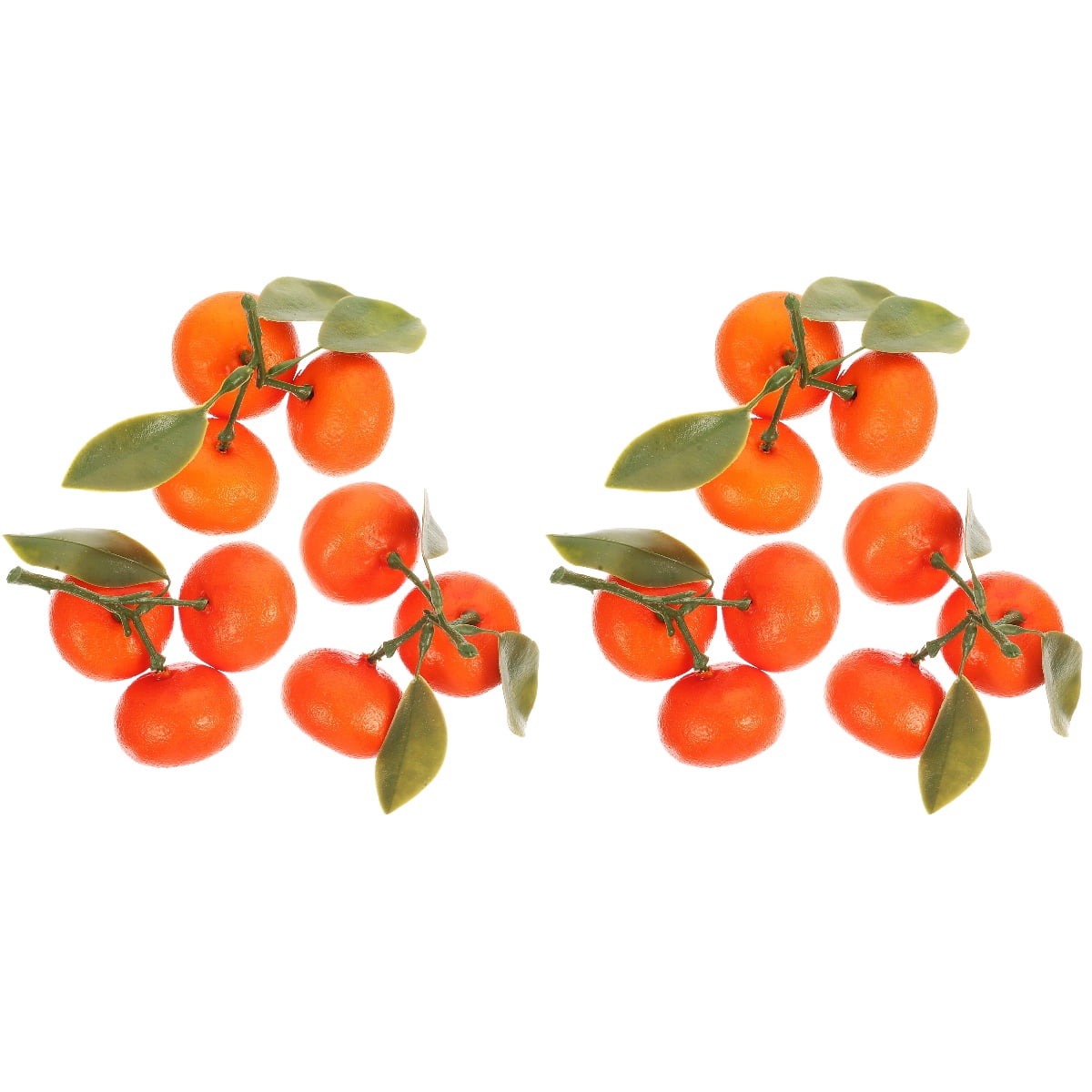 Worgeous 6 pcs Fake Orange Simulated Plastic Orange Artificial Orange ...