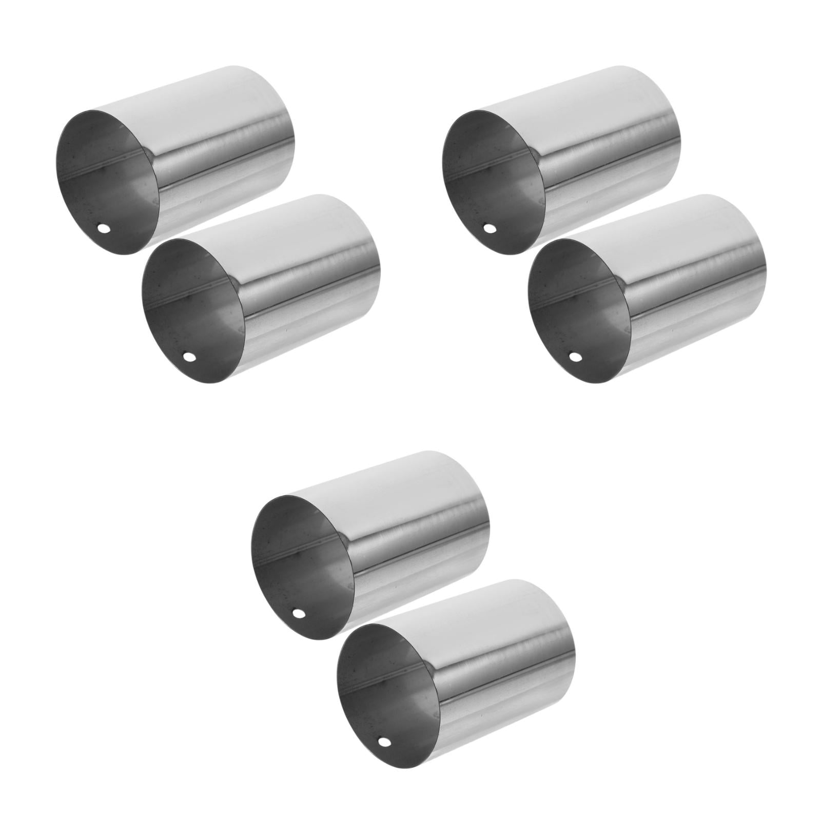 Worgeous 6 pcs Handrail End Cap Stainless Steel Handrail Sealing Metal ...