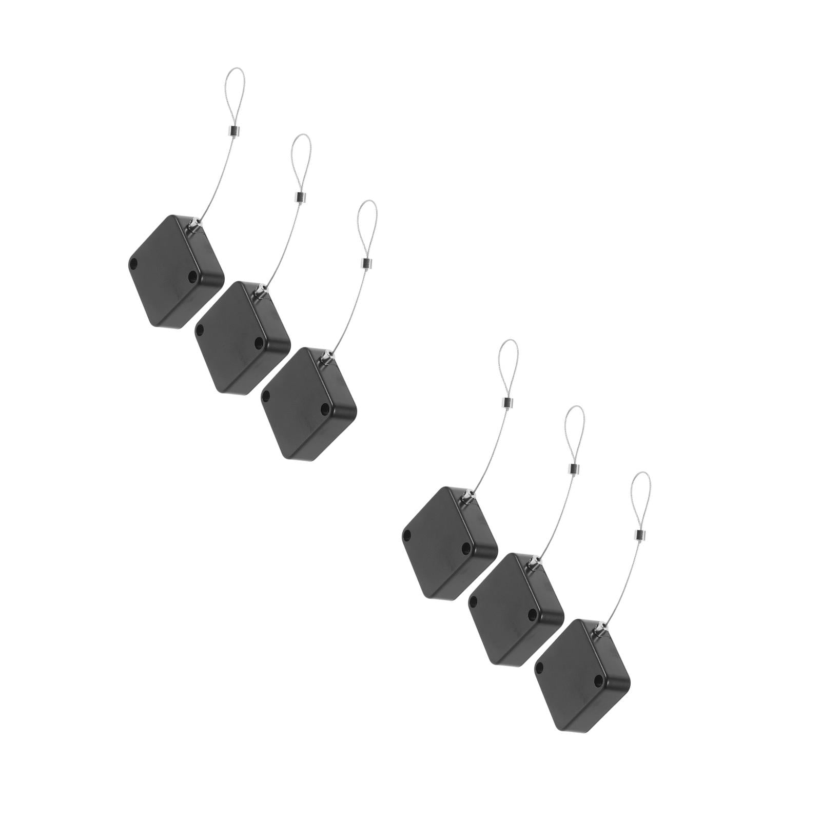 Worgeous 6 pcs Safety Steel Cable Anti Theft Box Retractable Cable ...